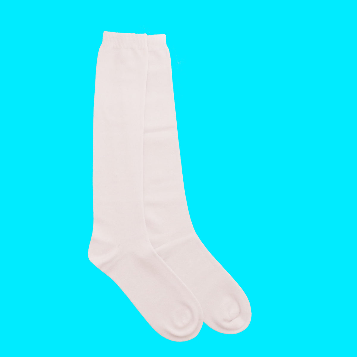 The Most Wonderfully Splendid Sensory School Knee High Sock - WHITE ...